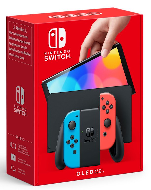 Konzola Nintendo Switch OLED (Neon Blue/Red Joy-Con) konzola cena i prodaja