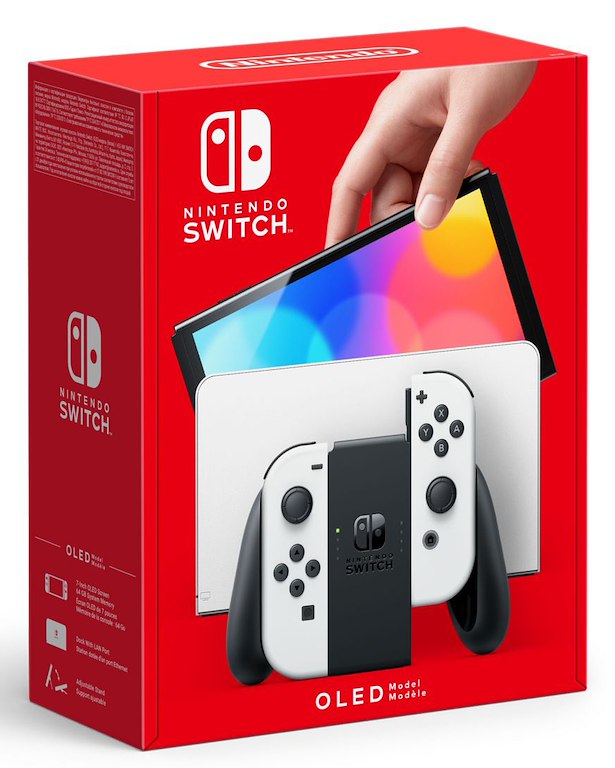 Konzola Nintendo Switch OLED (White Joy-Con) konzola cena i prodaja