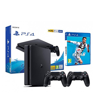 Sony Playstation 4 (PS4) 1TB Fifa 19 i 2 Dzojstika konzola cena i prodaja