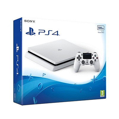 Sony Playstation 4 (PS4) 500 GB Slim white konzola cena i prodaja