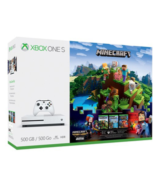 Xbox One S 500gb Minecratf i Xbox live 3 meseca konzola cena i prodaja