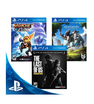 Last of us plus Horizon Zero Dawn plus Ratchet and Clank igrica za Sony Playstation 4 (PS4)