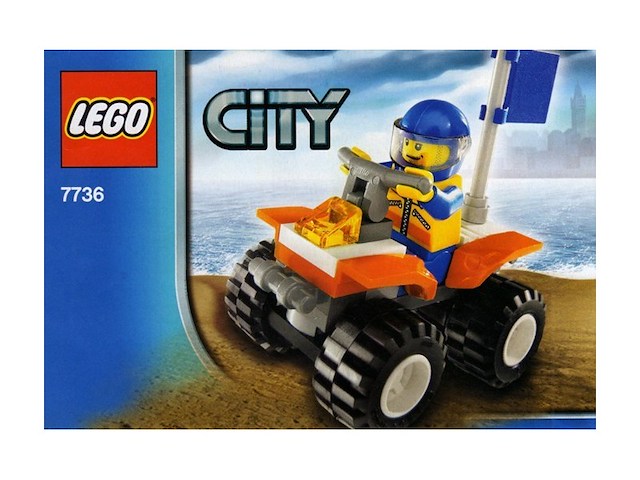 LEGO City - 7736 Coast Guard Quad Bike