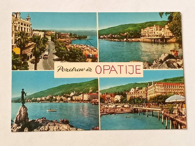 Opatija - Hrvatska - Putovala 1976.g -