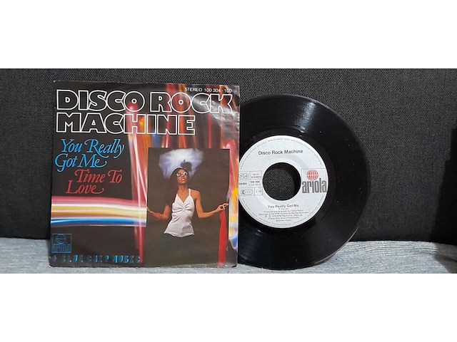 Disco Rock Machine – You Really Got Me