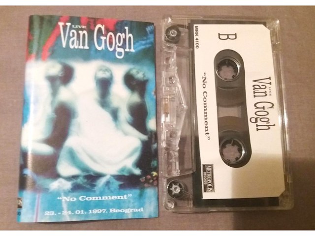 Audio kaseta Live Van Gogh - No comment