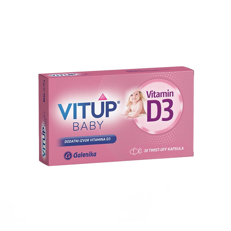 Vitup D3 baby 30 twist-off kapsula Gelinka