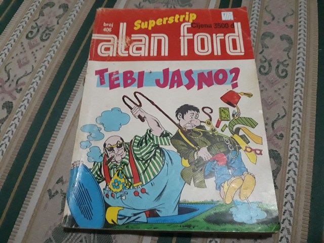 Alan Ford Tebi jasno broj 406