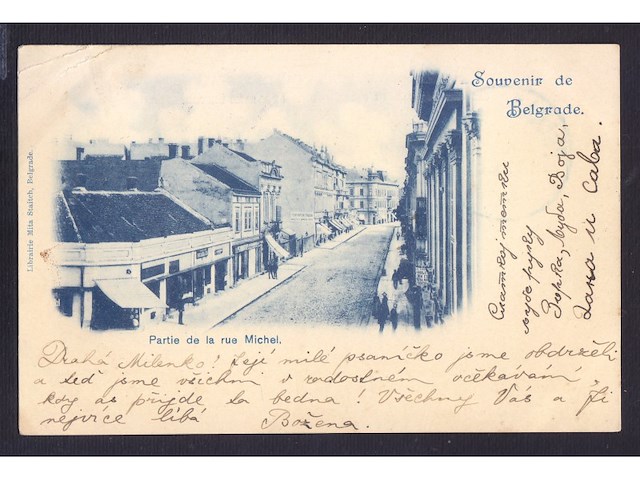 beograd - knez mihailova ulica 1902 !