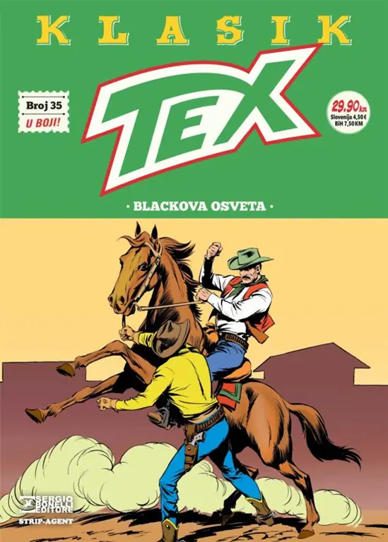 Strip agent TEX KLASIK 35 - Blackova osveta