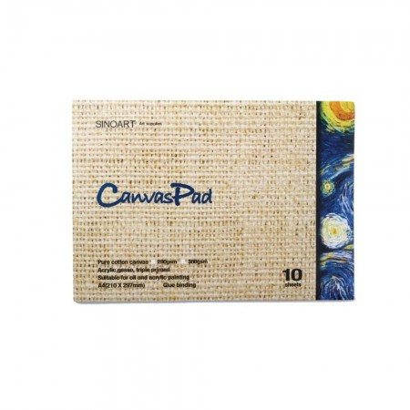 Pop tools, canvas blok 280g, 10 lista, A4 ( 617009 )