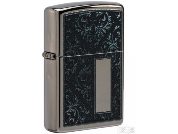 UPALJAČ ZIPPO BLACK ICE PRICE FIGHTER COLOR IMAGE