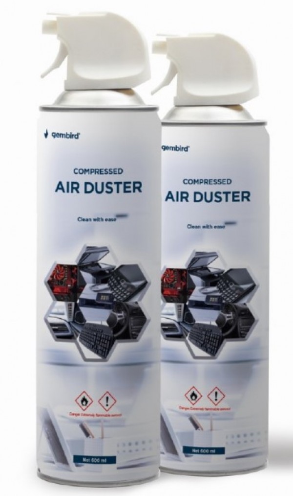 CK-CAD-FL600-01 Gembird Compressed air duster 600m