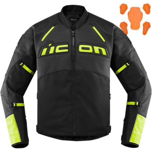JAKNA ICON CONTRA 2 LEATHER