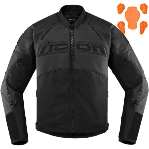 JAKNA ICON CONTRA 2 LEATHER