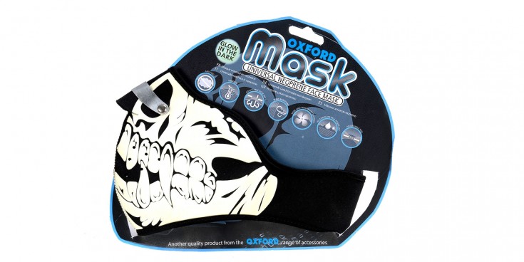 GRJAČ VRATA OXFORD GLOW SKULL MASK