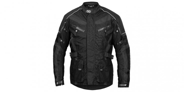JAKNA 4SQUARE NOIR DISCOVERY HOMME