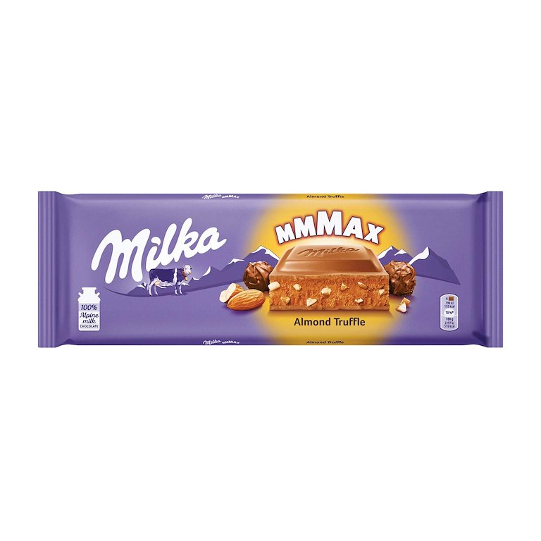 Milka čokolada almond truffle 300g milka