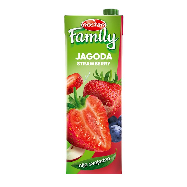 Nectar family jagoda, jabuka i grožđe 1.5l