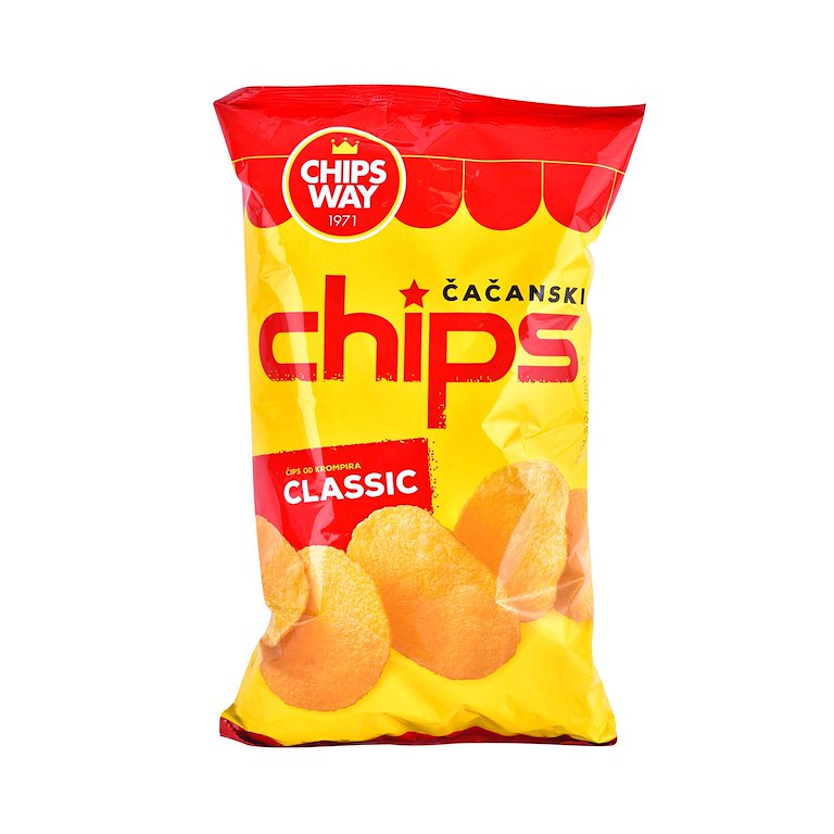 Chips way čips classic 280g