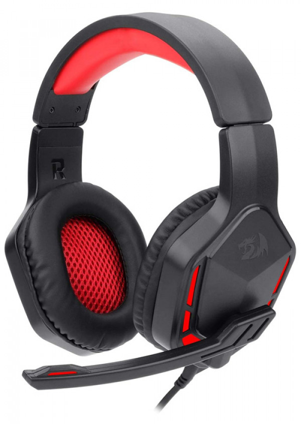 Redragon Themis H220 Gaming Headset with adapter