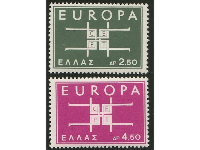 Grcka - Europa CEPT 1963