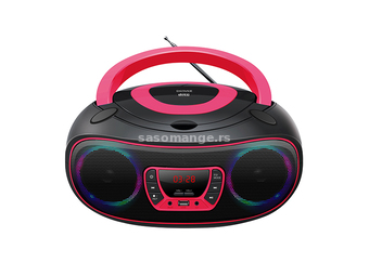 Radio CD uređaj TCL-212BT PINK DENVER 30470