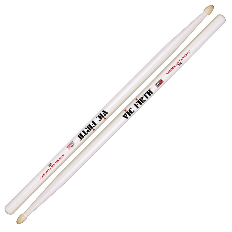 Vic Firth 5BW American classic 5B White palice za bubnjeve