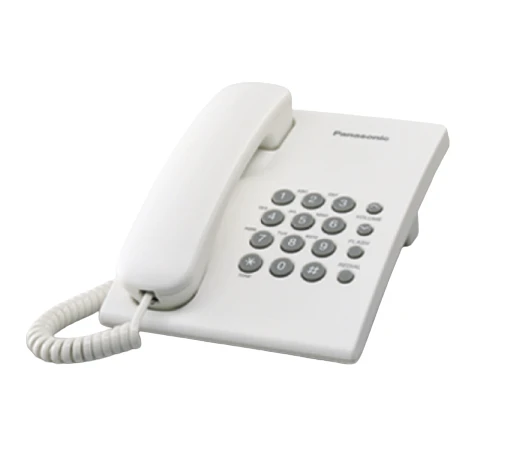 Panasonic KX-TS500FXW stoni telefon beli