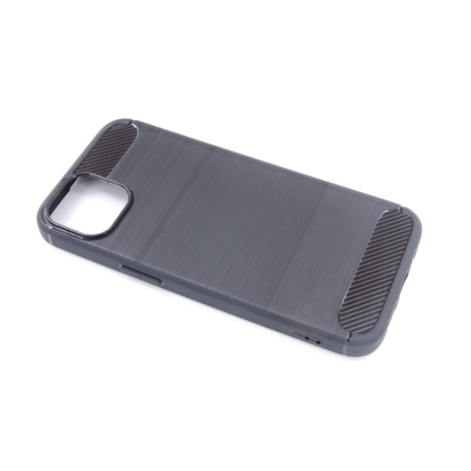 TPU maska BRUSHED za iPhone 13 2021 (6.1") crna