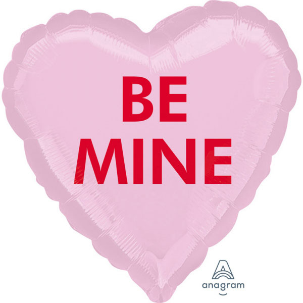 3684001
18″ Foil Be Mine Candy Heart
