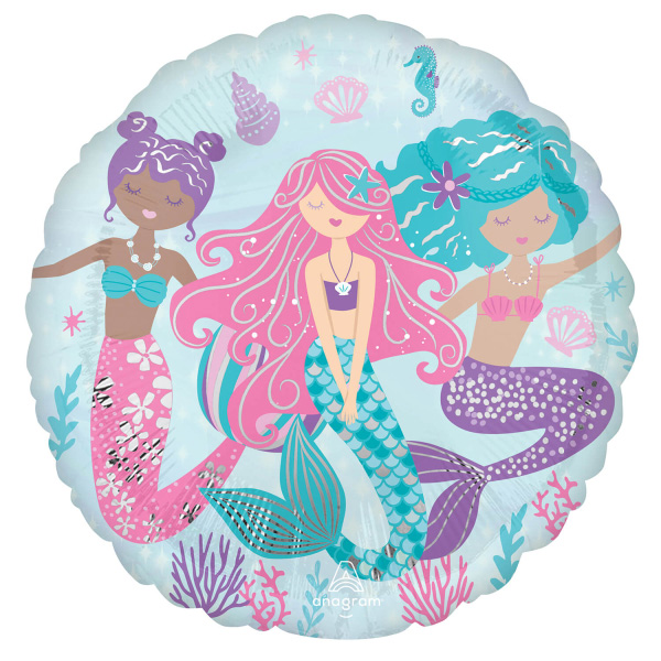4288975
18″ Foil Shimmering Mermaid