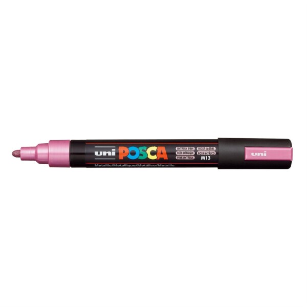Uni POSCA Marker PC-5M, metallic pink