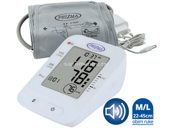 Prizma digitalni aparat za merenje krvnog pritiska sa glasovnom funkcijom YE660E