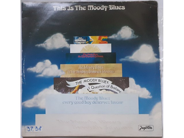 MOODY  BLUES  -  2LP This  is  the  Moody  Blues