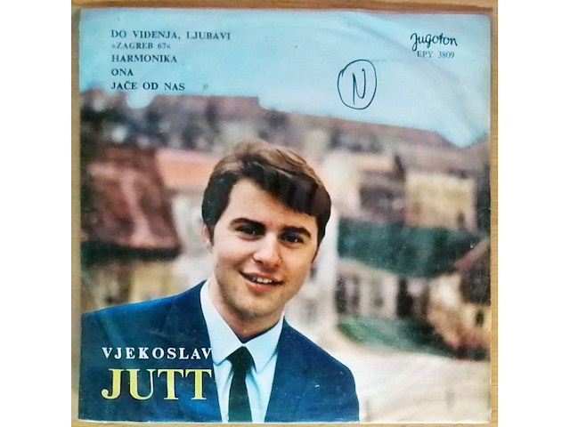 EP VJEKO JUTT - Do viđenja ljubavi (1967) VG/VG+