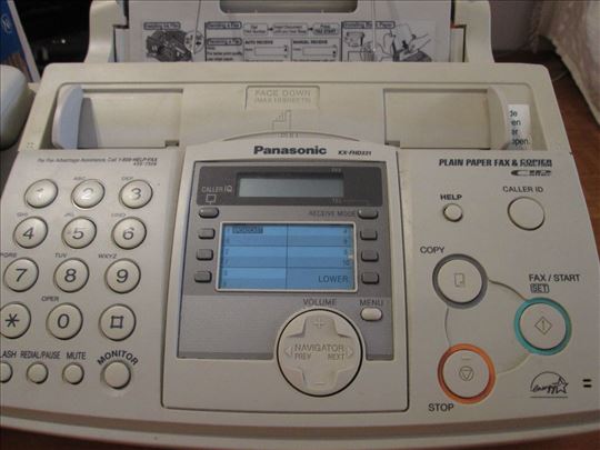 Panasonic telefon/faks/kopir mašina Model: KX -FHD