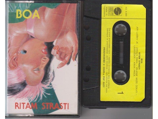 BOA / RITAM STRASTI - kolekcionarski primerak `82