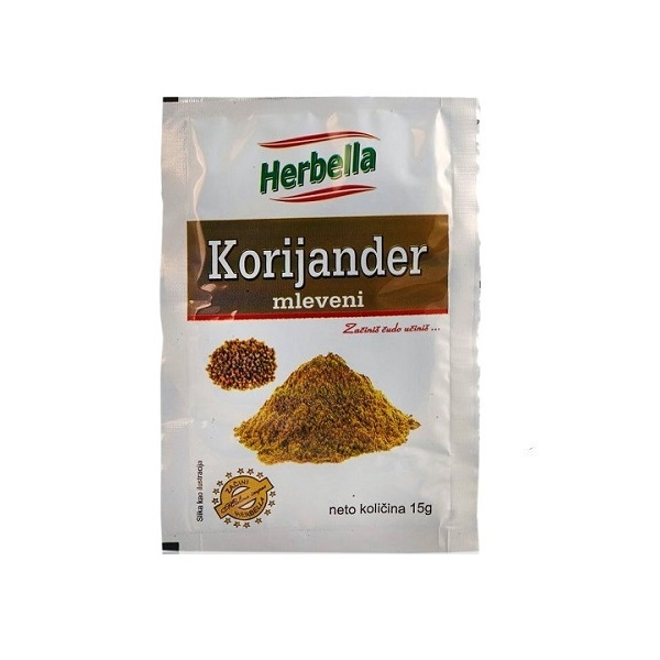 KORIJANDER MLEVENI 15G HERBELLA