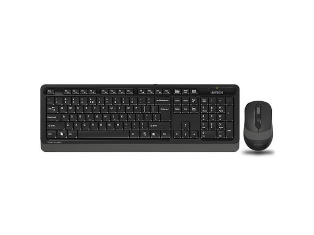 A4-FG1010 A4Tech Fstyler Bezicna tastatura YU-LAYOUT + bezicni mis USB, Grey