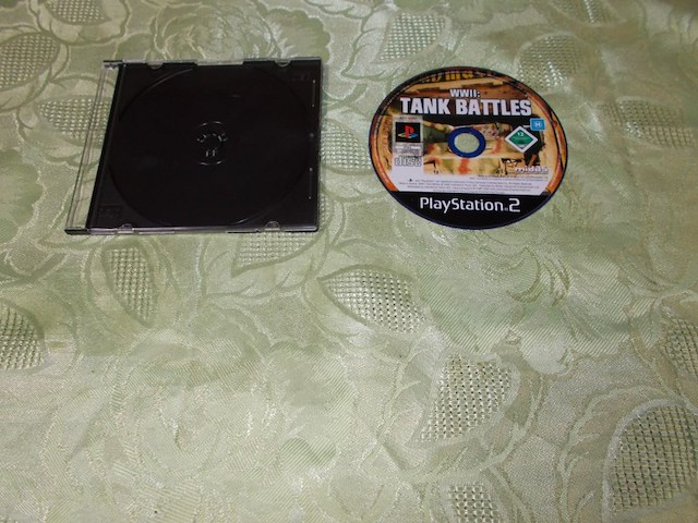 WWII - Tank Battles za Sony PS 2 - samo disk