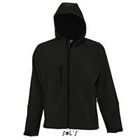 Sols Muška Softshell jakna sa kapuljačom Replay Black veličina XXL 46602