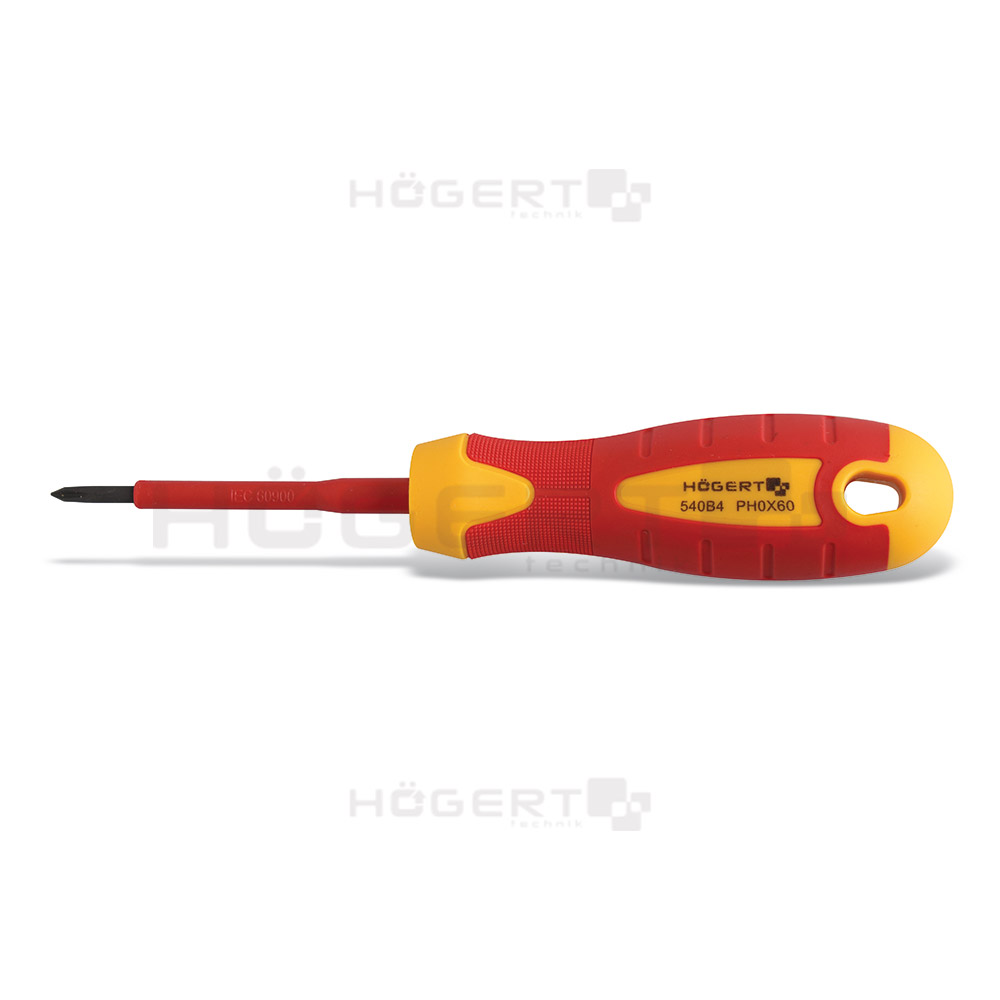 Hogert HT1S922 odvijač izolirani ph1 80 mm, 1000 v