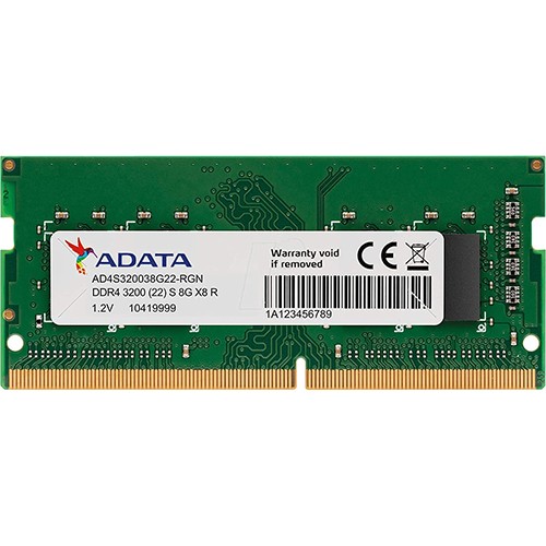 ADATA 8GB Premier 3200 DDR4 SODIMM memorija AD4S32008G22-SGN