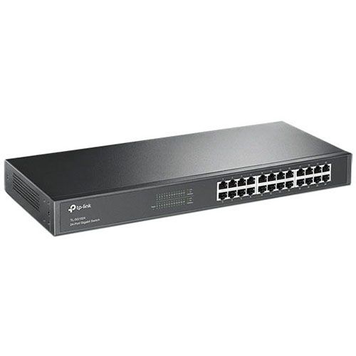 TP-Link 24-Port Gigabit Rackmount Switch / 24 10/100/1000Mbps RJ45 ports | TL-SG1024