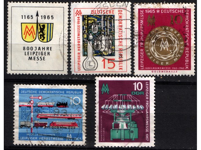 kt288l  1964,5,7,8 DeutscheDR ** Milot