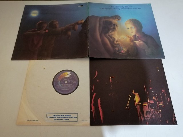 MOODY BLUES-Every Good Boy UK LP MINT