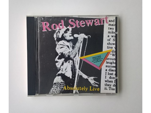 Rod Stewart – Absolutely Live  (CD, Europe)