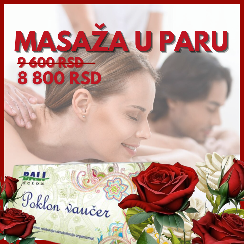 Masaža u paru – 60/70 min