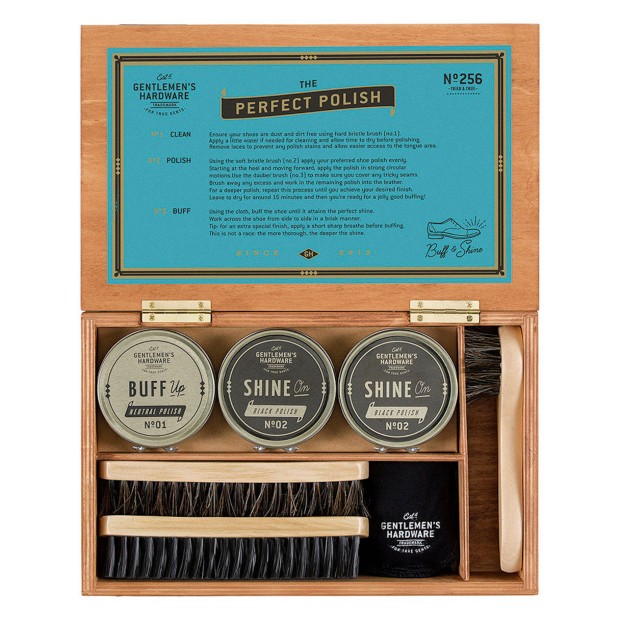 Set za cipele Cigar Box-Gentlemen's Hardware